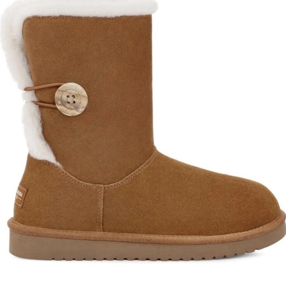Koolaburra | Shoes | Nwob 0 Koolaburra By Ugg Nalie Suede Button Boots ...